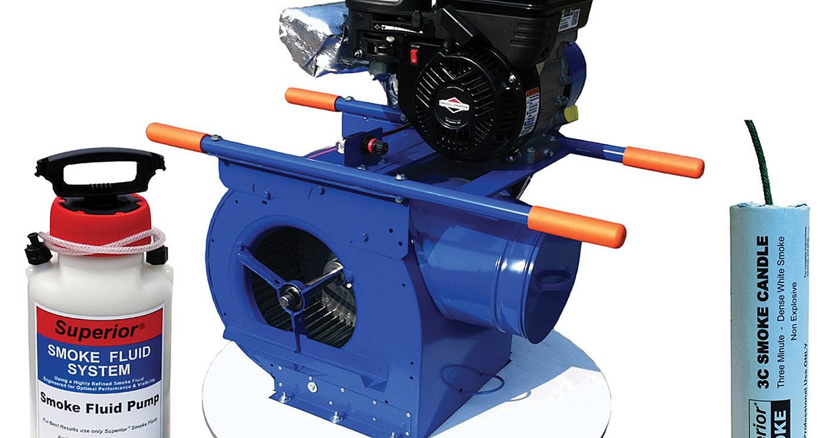 Leak Location - Superior Signal smoke generators | Cleaner
